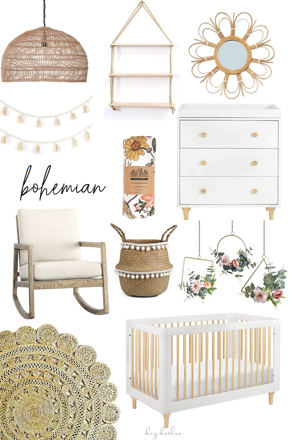 The Perfect Nursery Decor From Amazon - DIY Darlin'