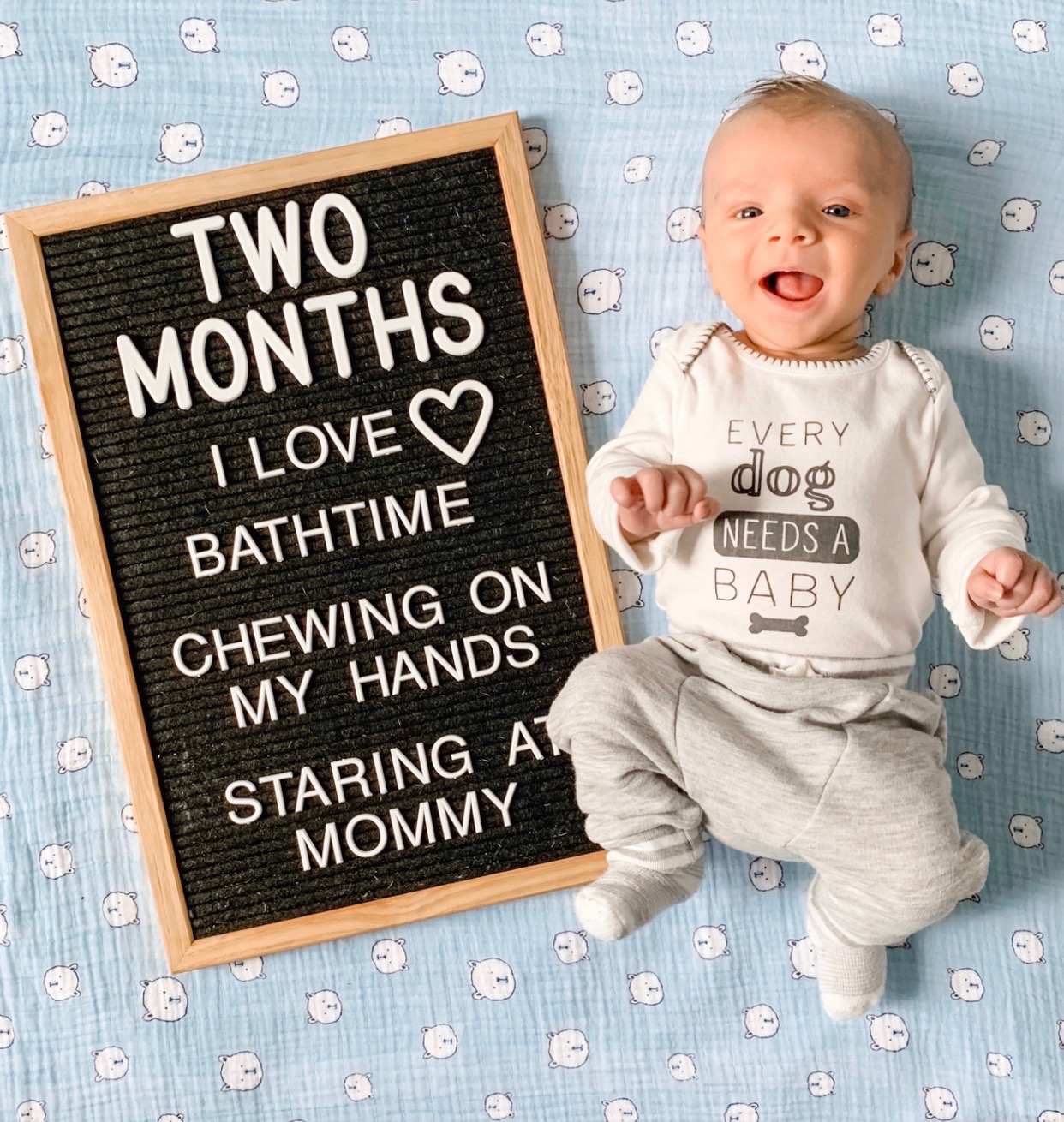 Baby Letter Board Ideas: Newborn - 3 Months - DIY Darlin'
