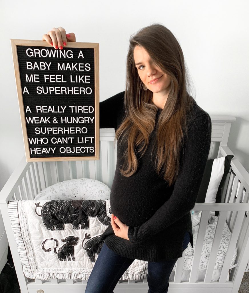 Pregnancy Letterboard Ideas For Your Bump - DIY Darlin'
