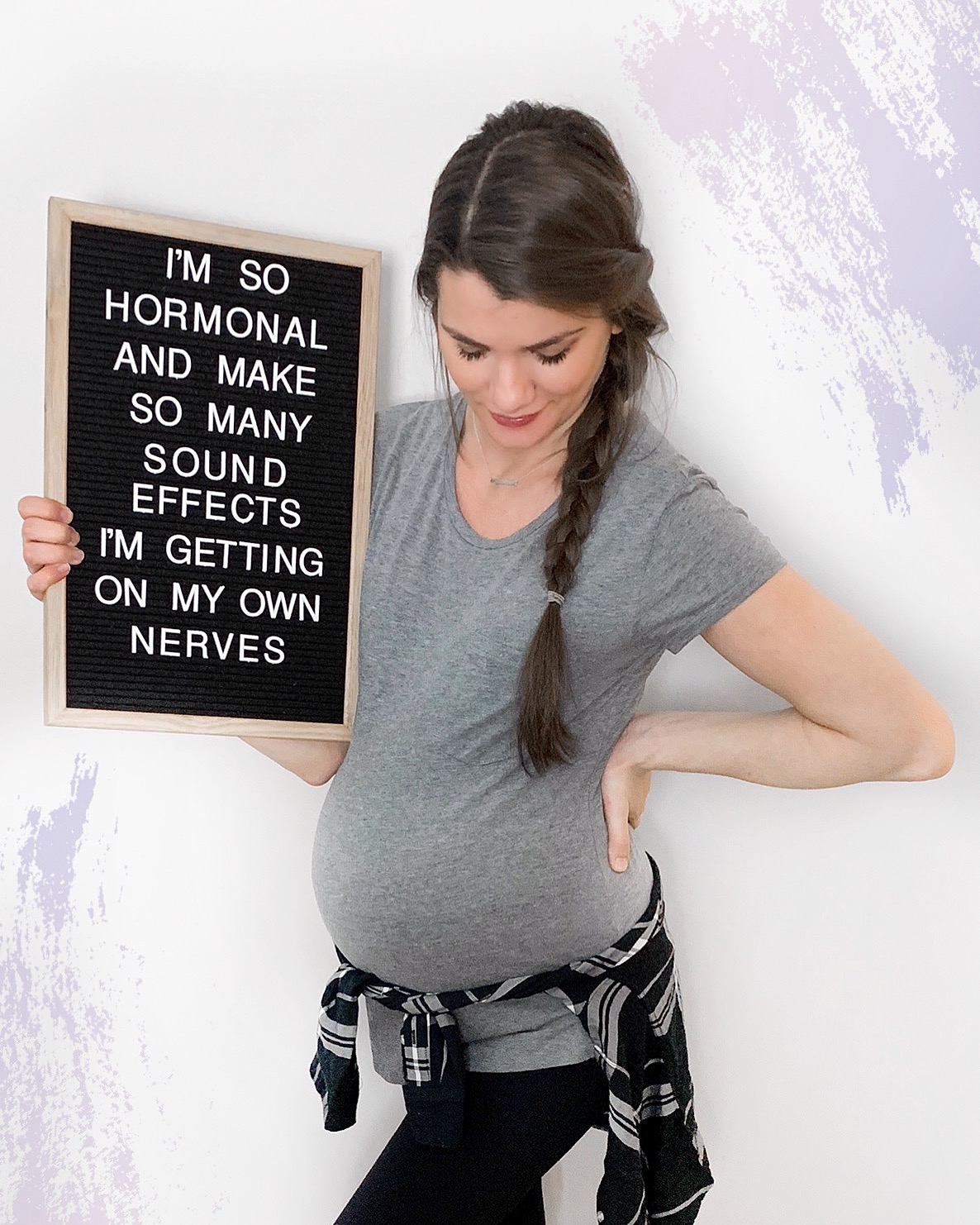 Pregnancy Letterboard Ideas For Your Bump - DIY Darlin'