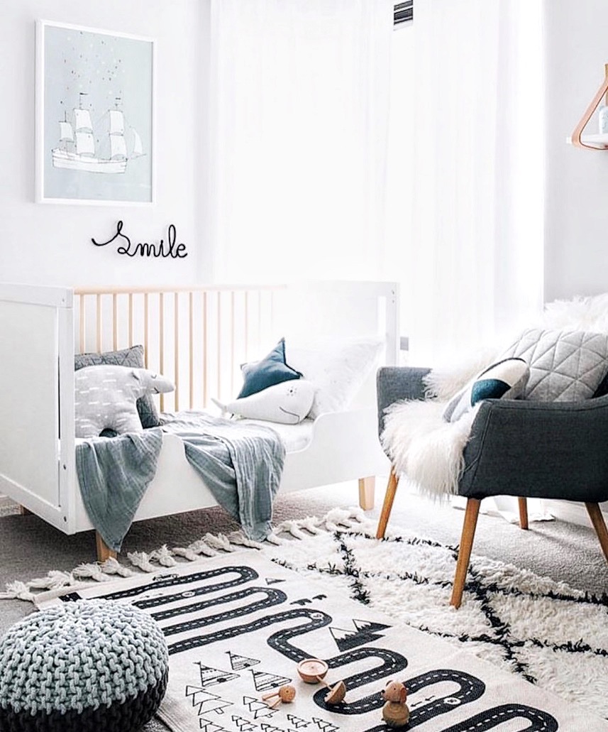 Playful Black and White Nursery Ideas - DIY Darlin'