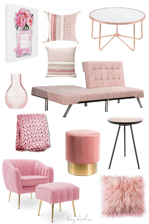 Think Pink - Home Decor Ideas From Amazon - DIY Darlin'