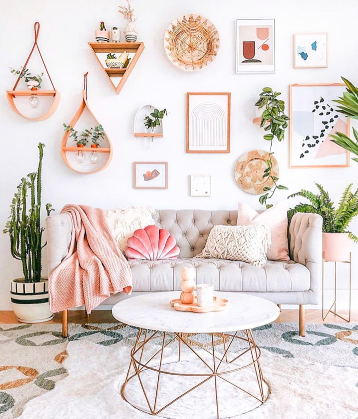 The Prettiest Living Room Coffee Tables - DIY Darlin'