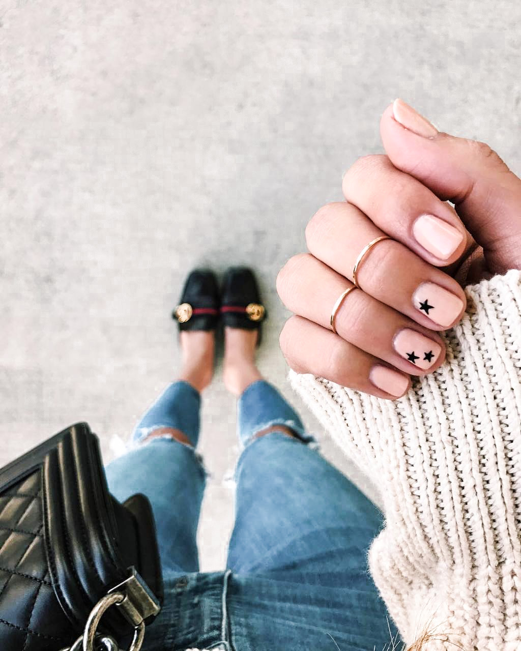 Star Nail Designs with Trendy Summer Colors - DIY Darlin'