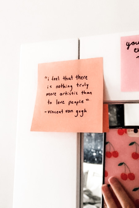 Handwritten and Uplifting Sticky Note Quotes - DIY Darlin' Handwritten and Uplifting Sticky Note Quotes - DIY Darlin'