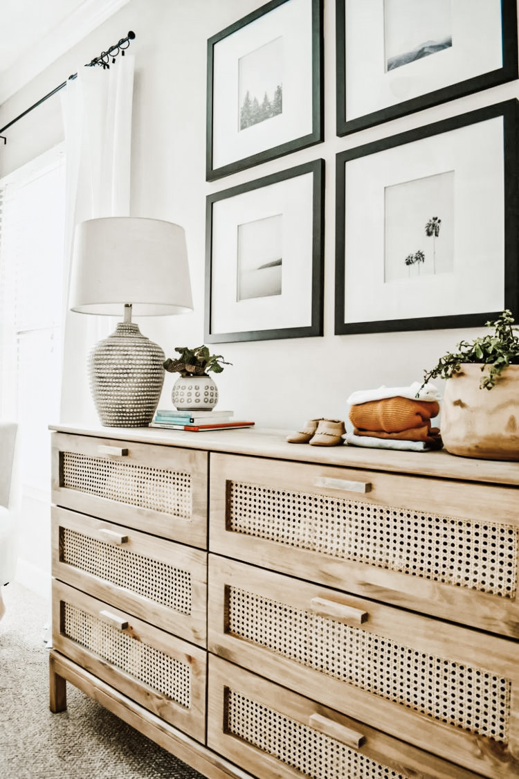 Beautifully Boho Inspired IKEA Tarva Dresser Hacks
