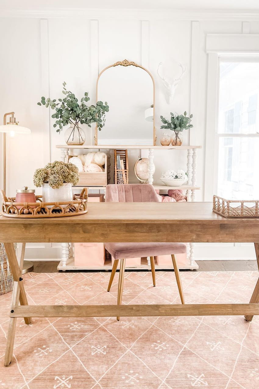 10 Style Tips for a Boho Chic Office at Home