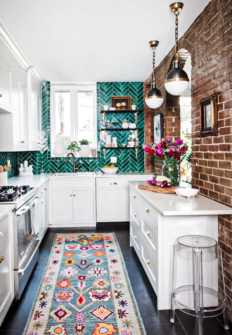 Colorful Boho Kitchen Styles - Vivid Layers of Style