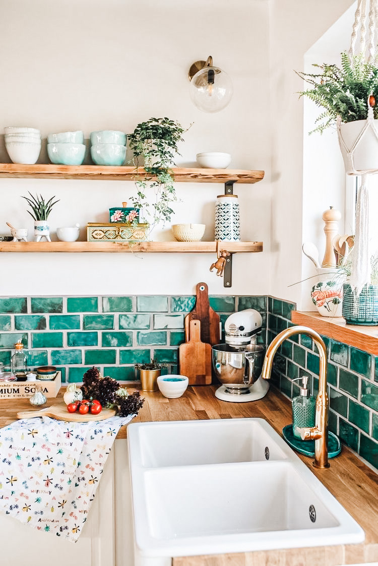 Colorful Boho Kitchen Styles - Vivid Layers of Style